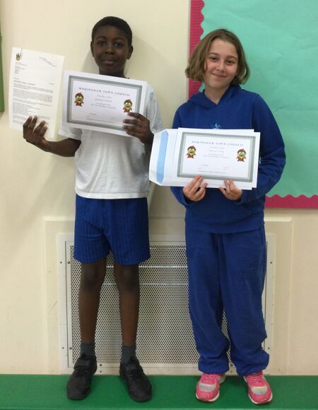 Windmill Primary School Year 5 Students Meet the Mayor of Wokingham ...